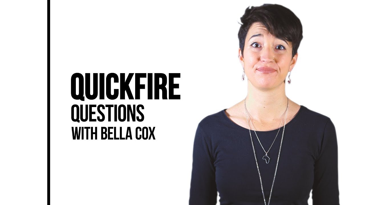 Quickfire Question | Bella Cox - YouTube