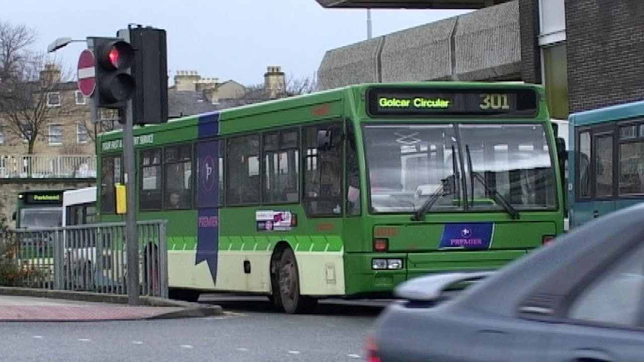 TRAVEL THROUGH HUDDERSFIELD BUSES IN TIME WITH PMP - YouTube