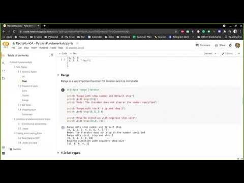 Recitation 0a | Python Fundamentals - Intro to Python (1/2) - YouTube