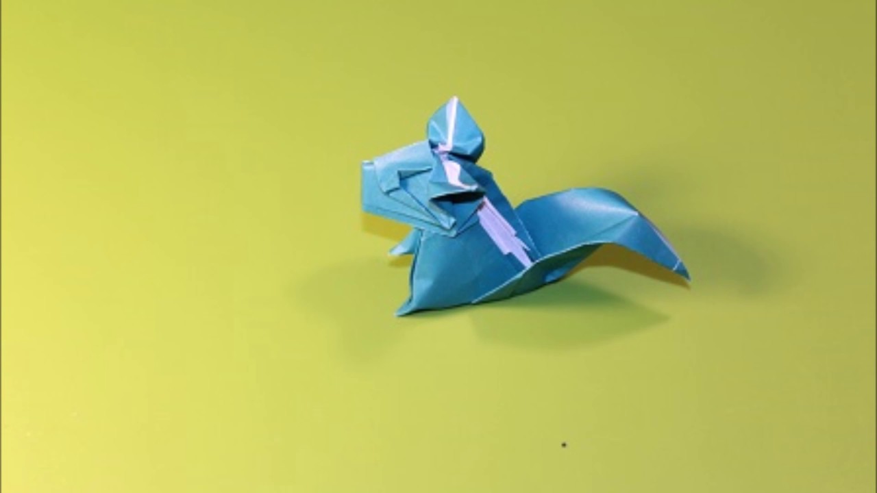 How to Fold an Origami Chinchilla - YouTube
