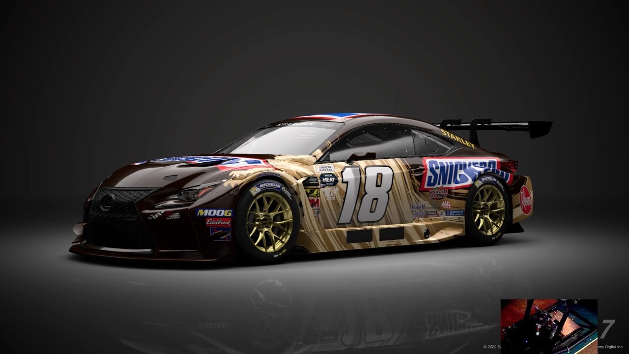 GT7: GTURNR BB Raceway 100 Laps Of Mayhem!!! Snickers livery created by ...