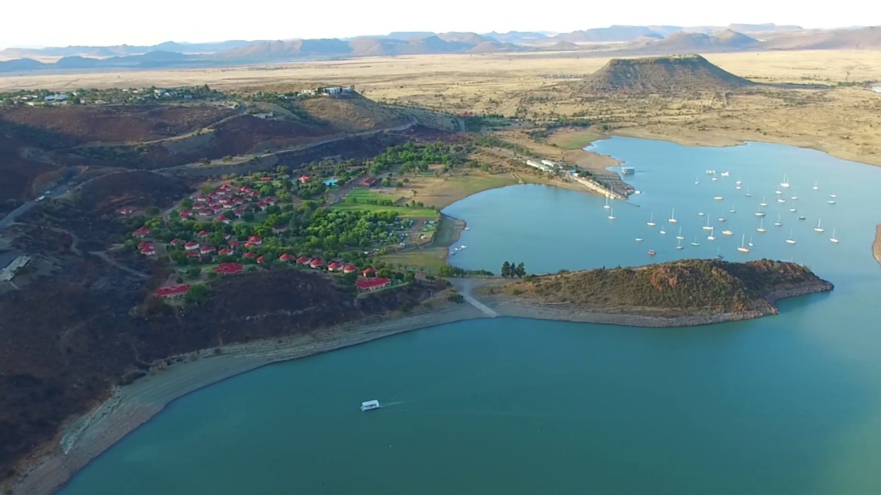 Gariep Dam by drone - YouTube