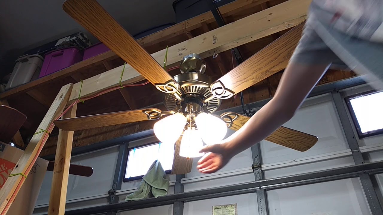 Heritage Empire Ceiling Fan (2 of 2) - YouTube