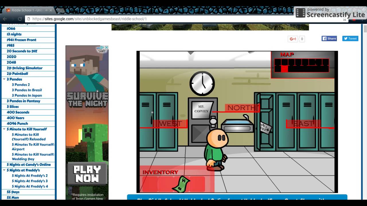 Playing Riddle School!!(ep1)THE BROKEN COOKIE MACHINE!! - YouTube