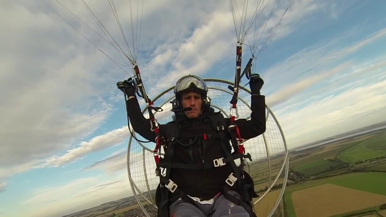 Paramotor Instructor & Students flight Training - YouTube
