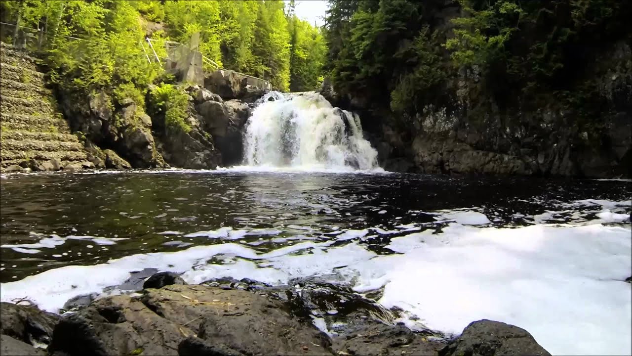 Charlo Falls (Restigouche County, New Brunswick, Canada) - YouTube