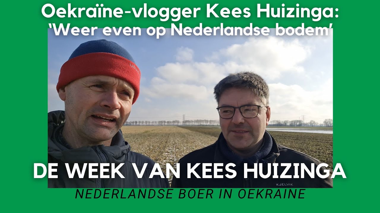 Oekraïne-vlogger Kees Huizinga: ‘Weer even op Nederlandse bodem’ - YouTube