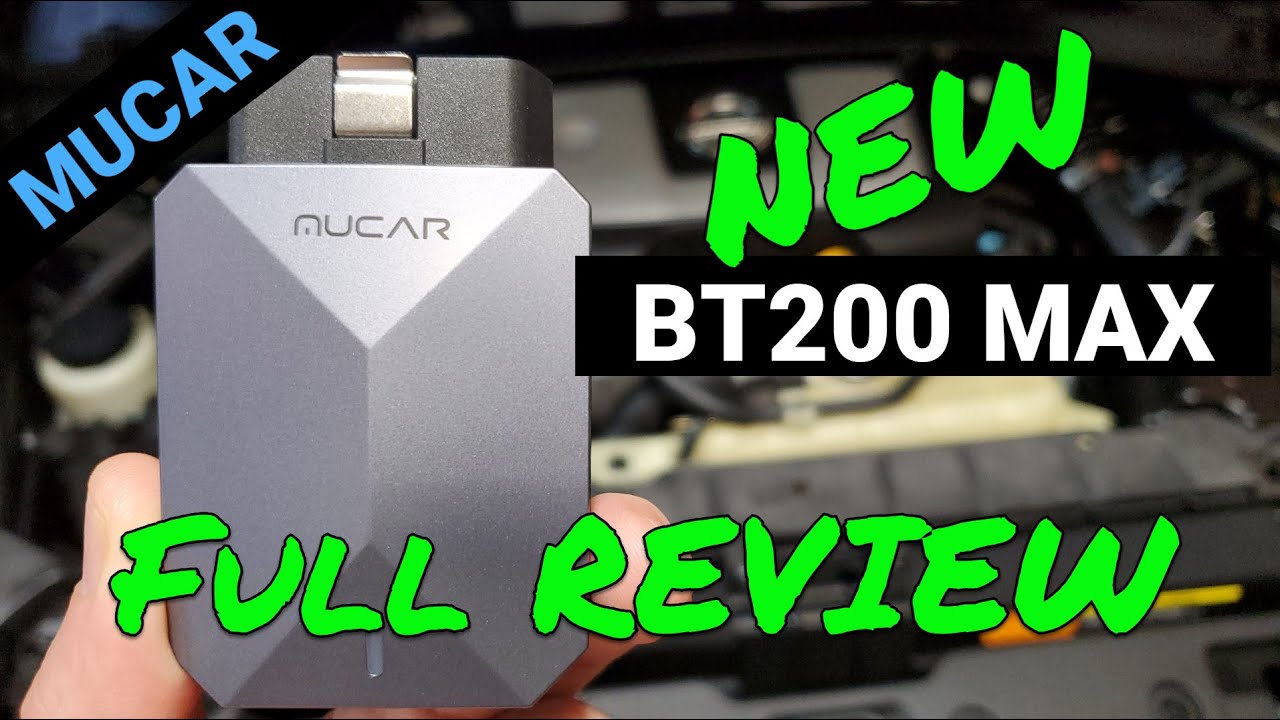 MUCAR BT200MAX OBD Scanner Review - YouTube