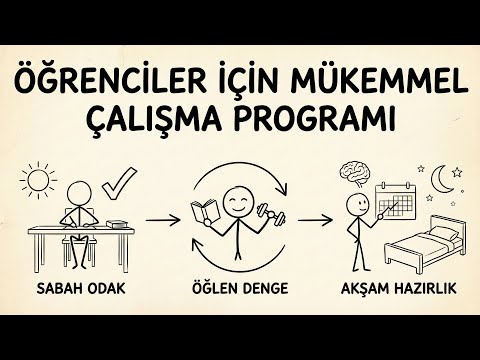 Öğrenciler İçin MÜKEMMEL Günlük Rutin 📚 (Yanlış Yapıyorsun! ❌)