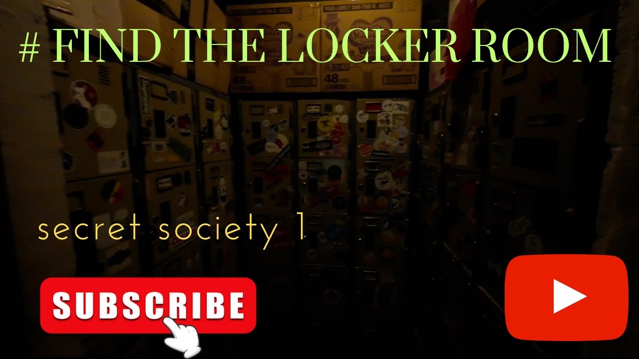Find the locker room / secret society part 1 / speak easy bar Bangkok ...