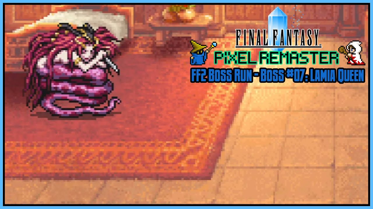Final Fantasy Pixel Remaster Boss Run – FF2 Boss #07: Lamia Queen - YouTube