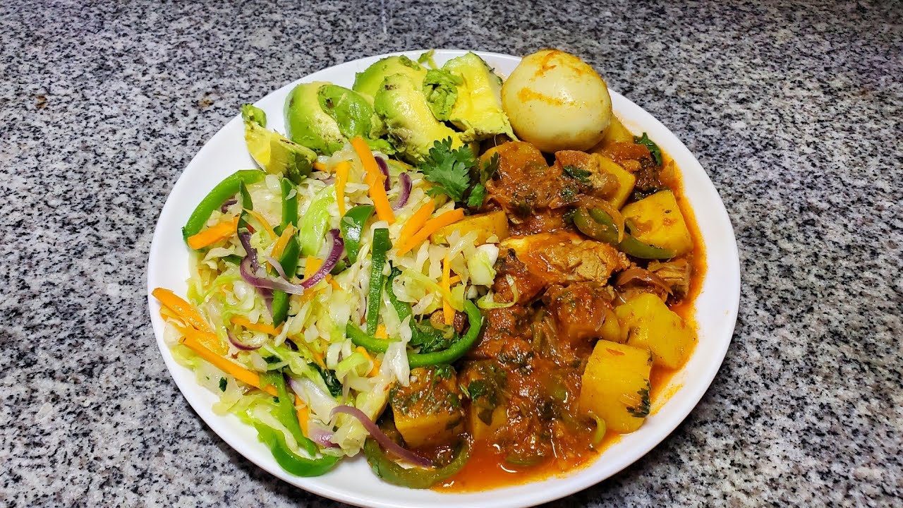 Beef and Yam stew recipe - YouTube