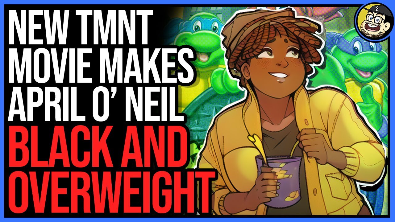 New TMNT Movie Features A Fat Black April O Neil YouTube