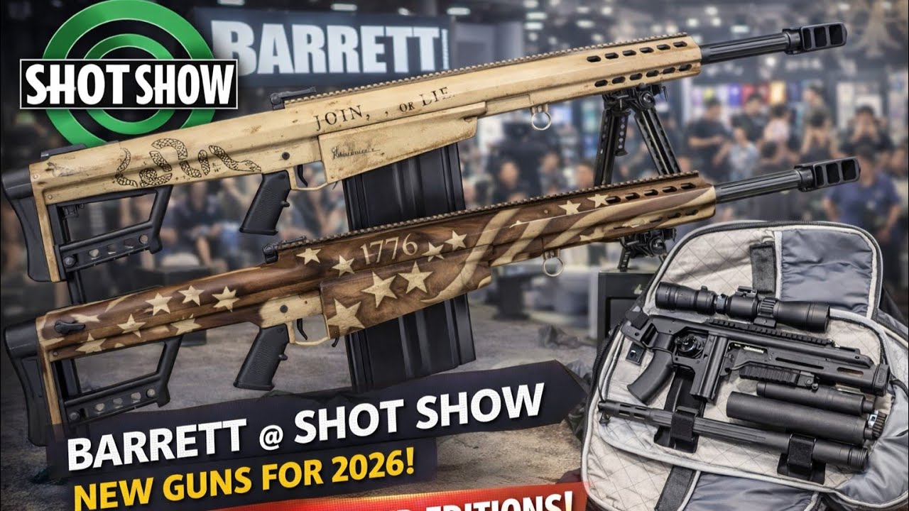 Barrett MRAD Covert, America 250th Anniversary Limited Edition 50 BMG ...