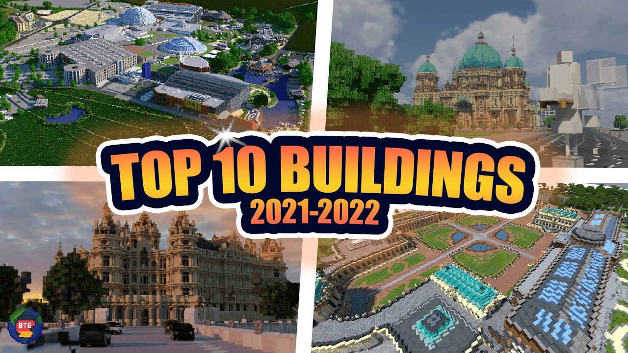 Die 10 BESTEN Gebäude die wir in MINECRAFT NACHGEBAUT haben! - YouTube