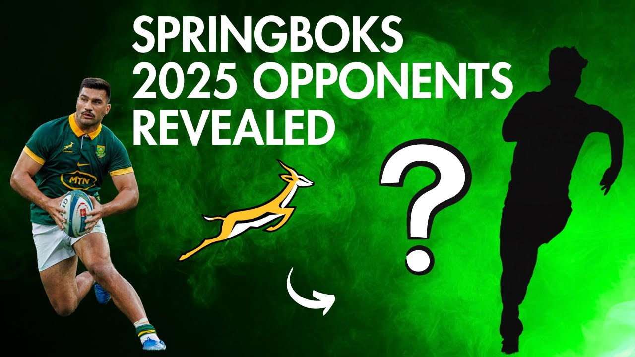 Who Will the Springboks Face First In 2025? - YouTube