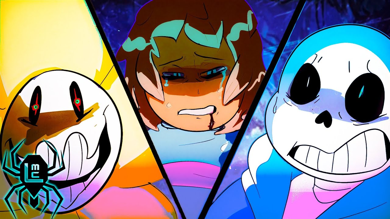 Megalo | Sans vs Flowey | Comic Dub Latino | Undertale - YouTube