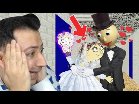 BALDİ DAMAT OLDU EVLENİYOR! DÜĞÜNE GİTTİM.. | Baldi's Basics MOD