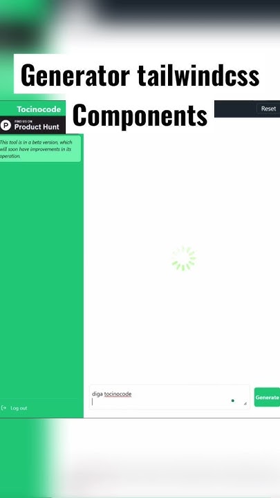 Tocinocode - Generator of Components for Tailwind CSS - YouTube