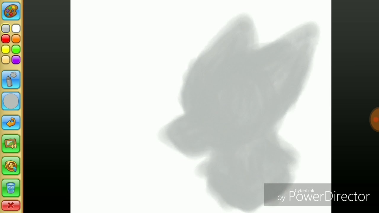 Drawing a wolf on ajpw - YouTube