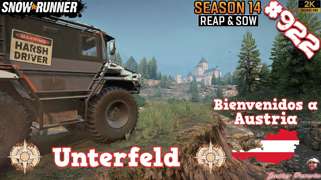 Snow⭐Runner 🚚 Gameplay #922 Bienvenidos a Austria / Europa Central 🧭 ...