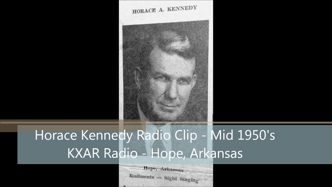 Horace Kennedy Radio Clip - YouTube