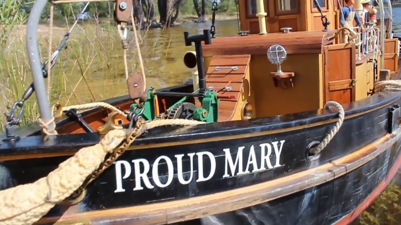 Steamboat "Proud Mary" Portuguese boat 1/19 Large Scale RC Replica of ...