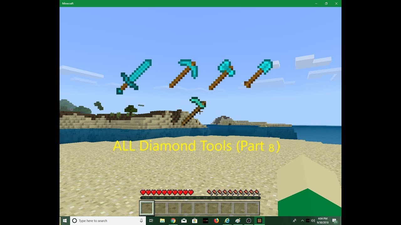 Minecraft: ALL DIAMOND TOOLS! - Part 8 - YouTube