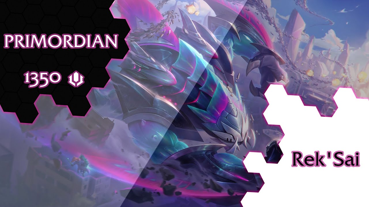 Primordian Rek'Sai League of Legends Skin Spotlight - YouTube