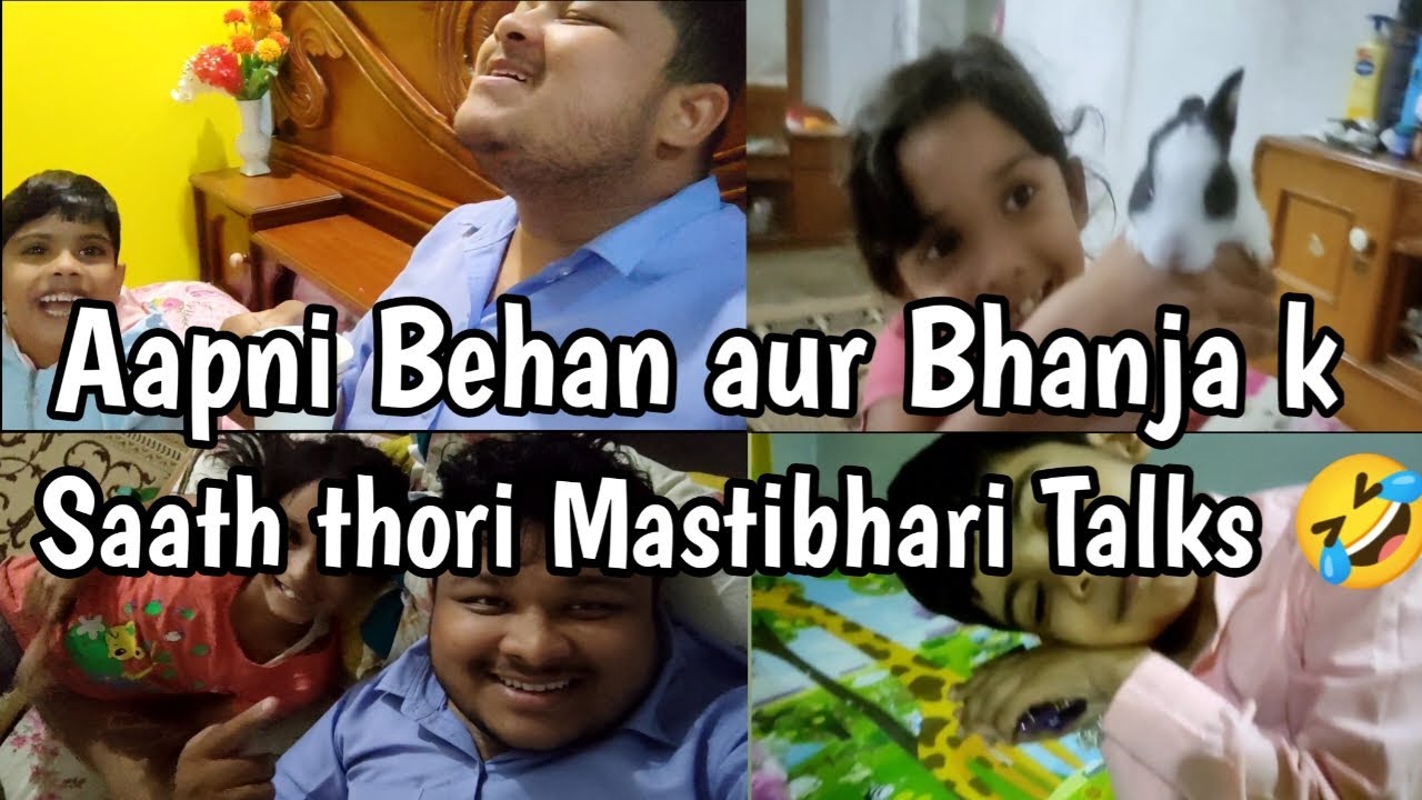 bhai behan aur bhanja k saath thori mastibhari talks 😍| Rabbits Babies ... bhai behan aur bhanja k saath thori mastibhari talks 😍| Rabbits Babies ...