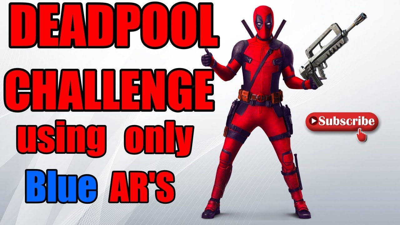 Deadpool Challenge - YouTube