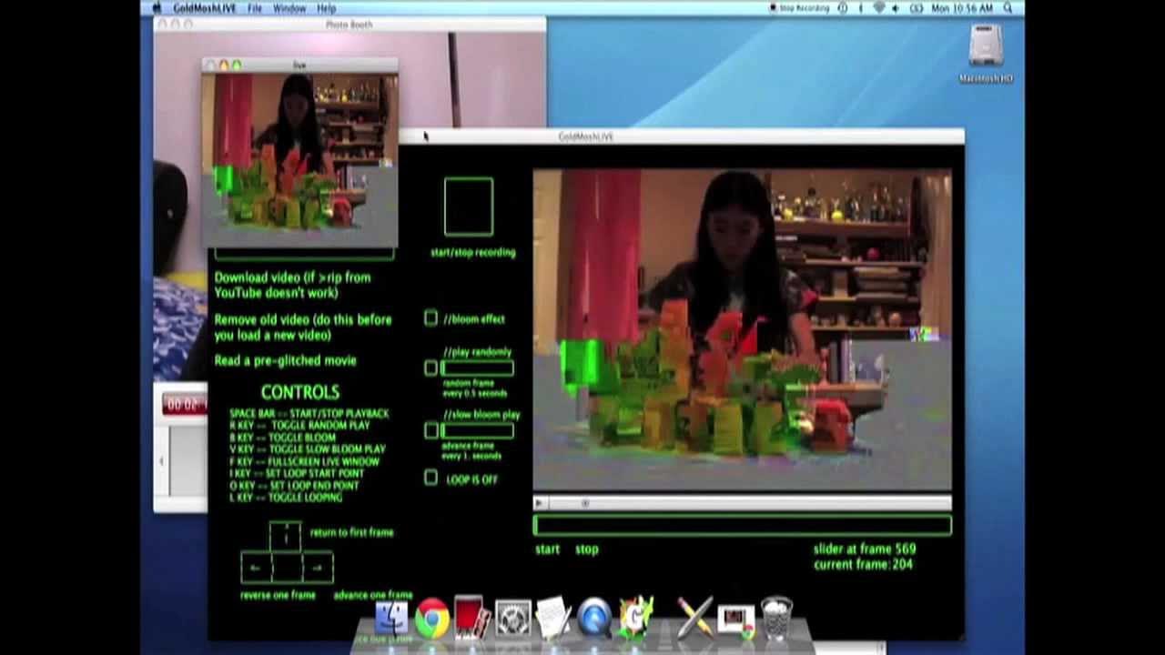 How to Datamosh advanced -- GoldMoshLIVE Tutorial - YouTube