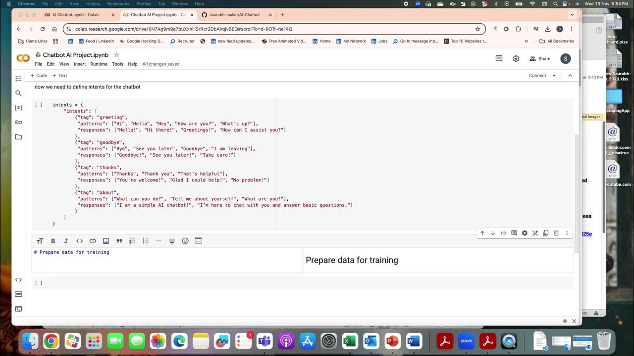 How to Build an AI Chatbot Using Python & TensorFlow - YouTube