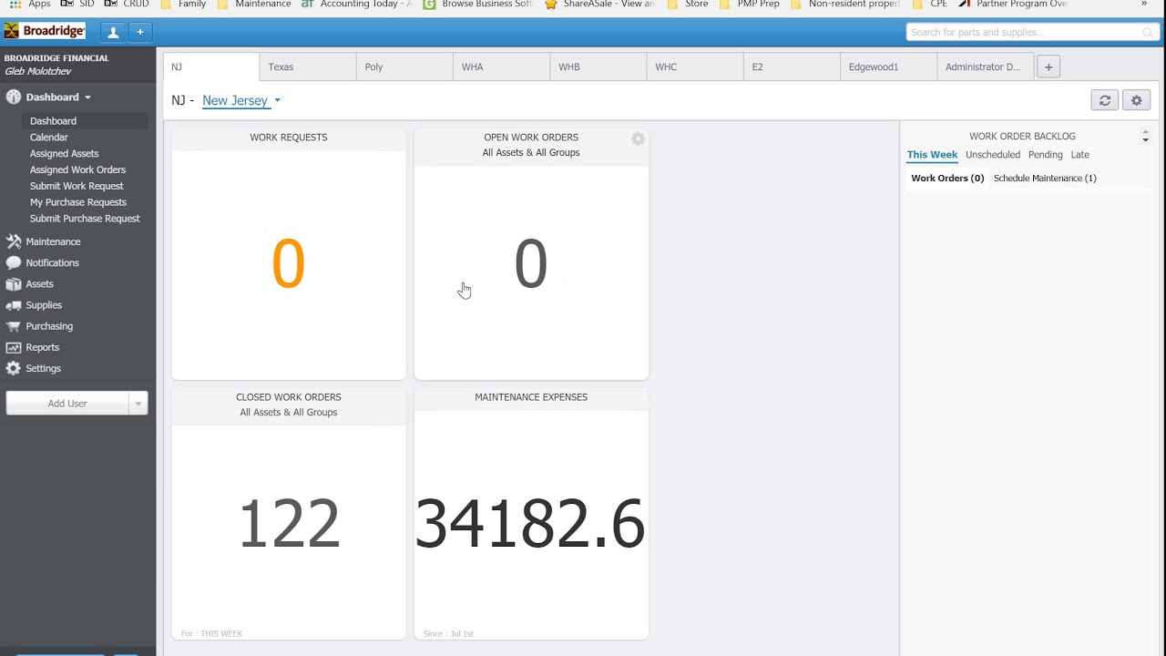 Quick explanation of Fiix interface - YouTube