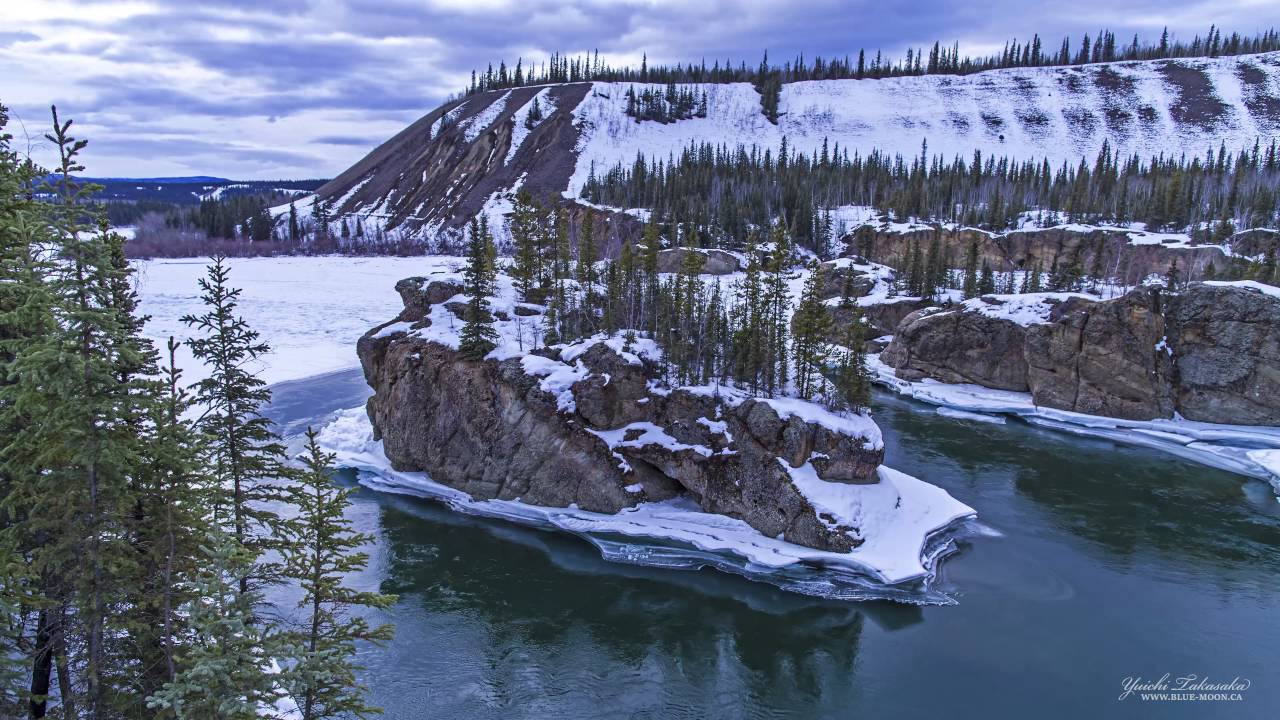 Landscapes 4K UHD Five Finger Rapids, Yukon River C445-0177-0786 - YouTube