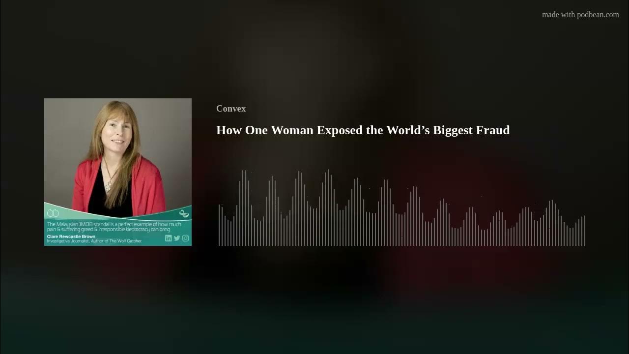 How One Woman Exposed the World’s Biggest Fraud - YouTube