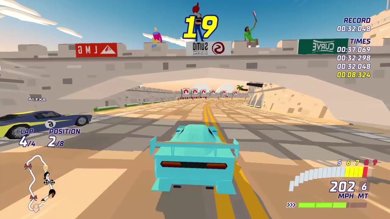 Hotshot Racing - Heated Highway (Mirrored) - Bullet (Mike) - YouTube