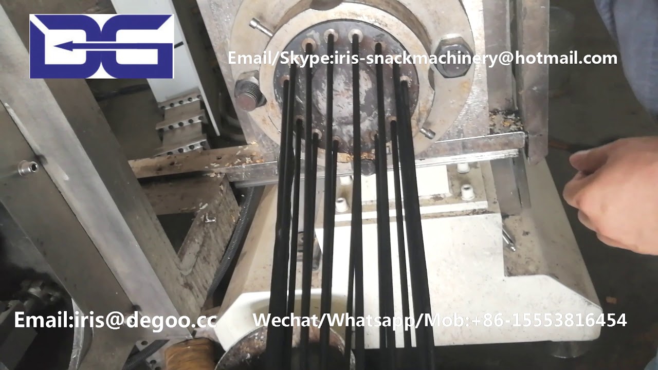 Edible Rice Straw Extruder Machine/Biodegradable Tube Production line ...