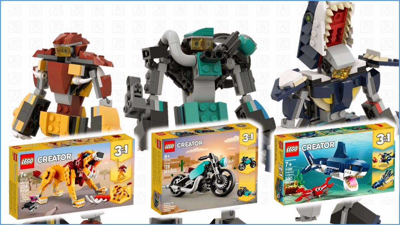 LEGO 31124 & CREATOR 3IN1 CUSTOM COLLECTION #3 - YouTube