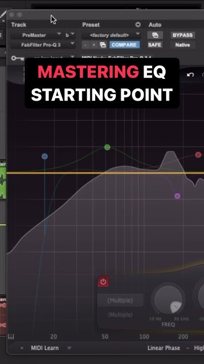 Mastering EQ Starting Points - YouTube