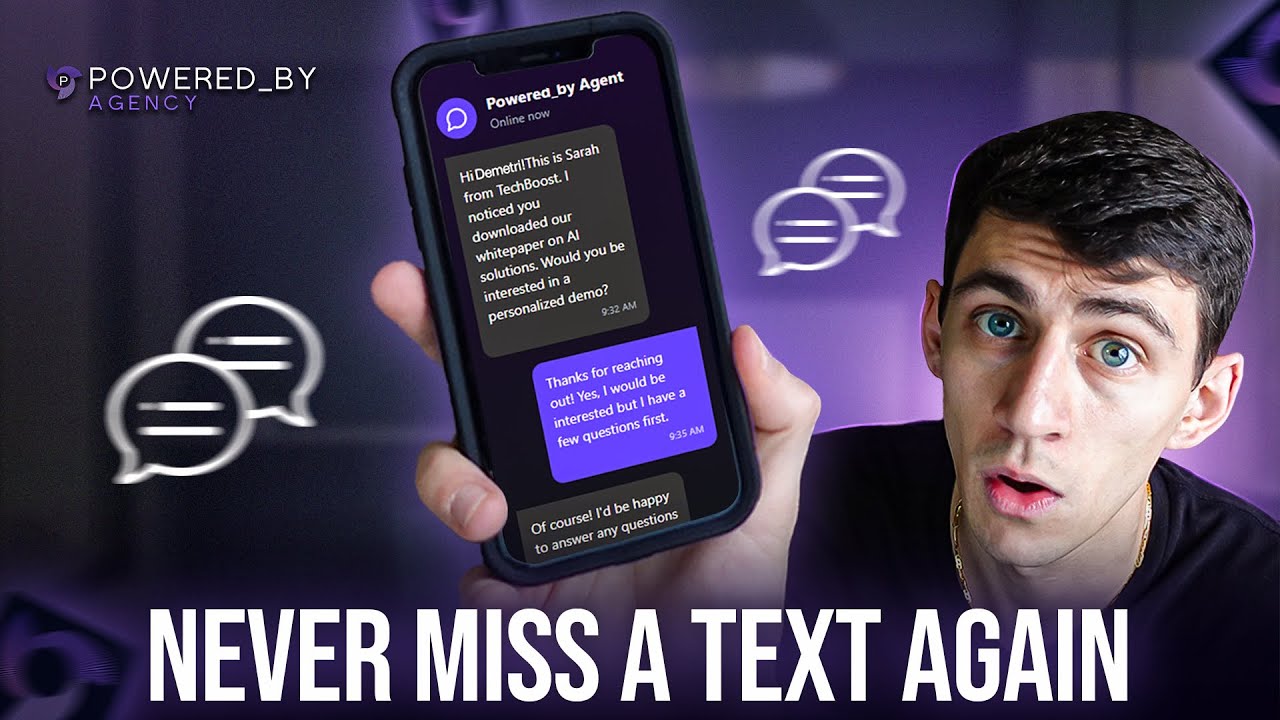 How does an AI SMS-Text Agent Work? - YouTube