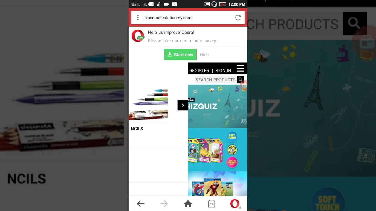 How to scan QR code using opera mini - YouTube