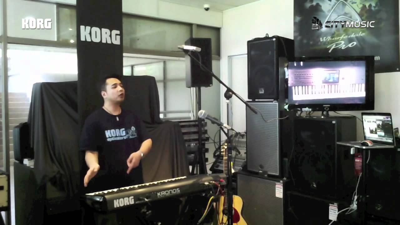 Korg Kronos Launch Part 2 - Combination Patches - YouTube