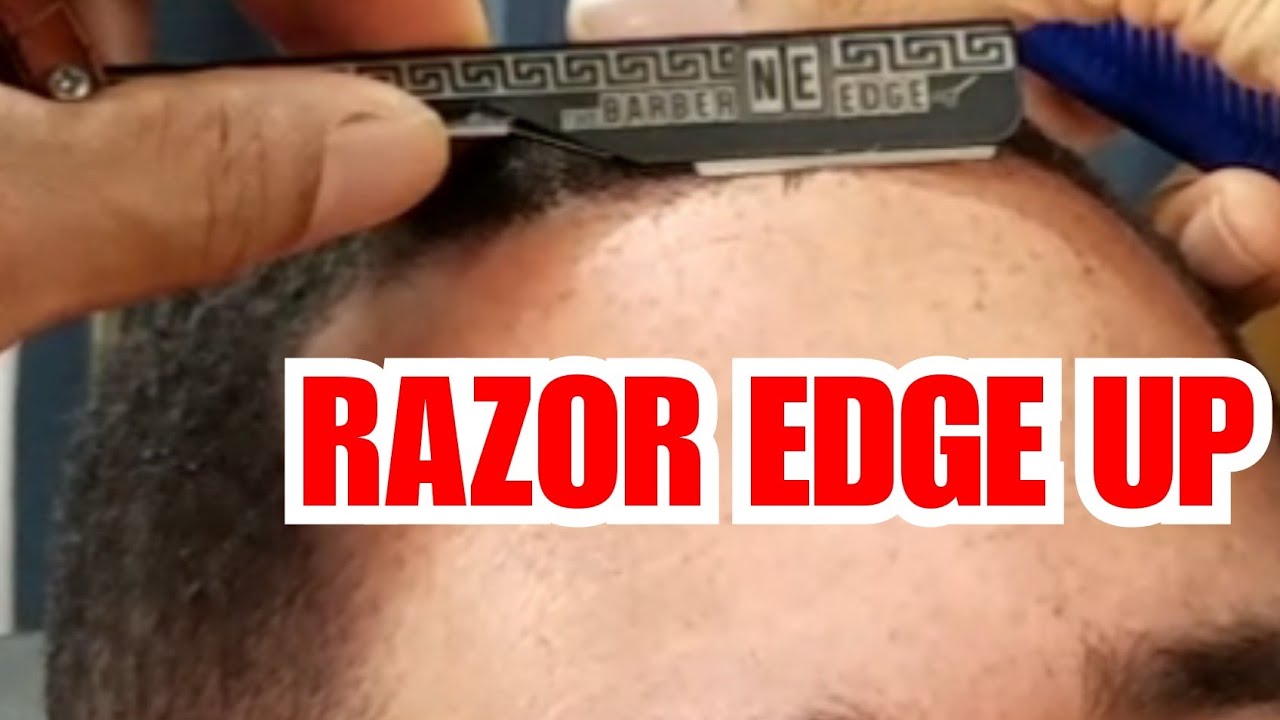 HOW TO DO A RAZOR EDGE UP | FADE in FULL | TUTORIAL - YouTube