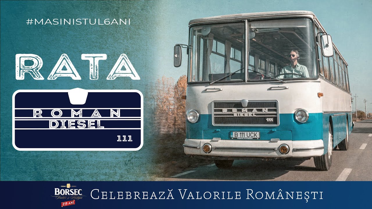 ROMAN DIESEL 111 RD – La plimbare cu RATA (#Mașinistul6ani) - YouTube