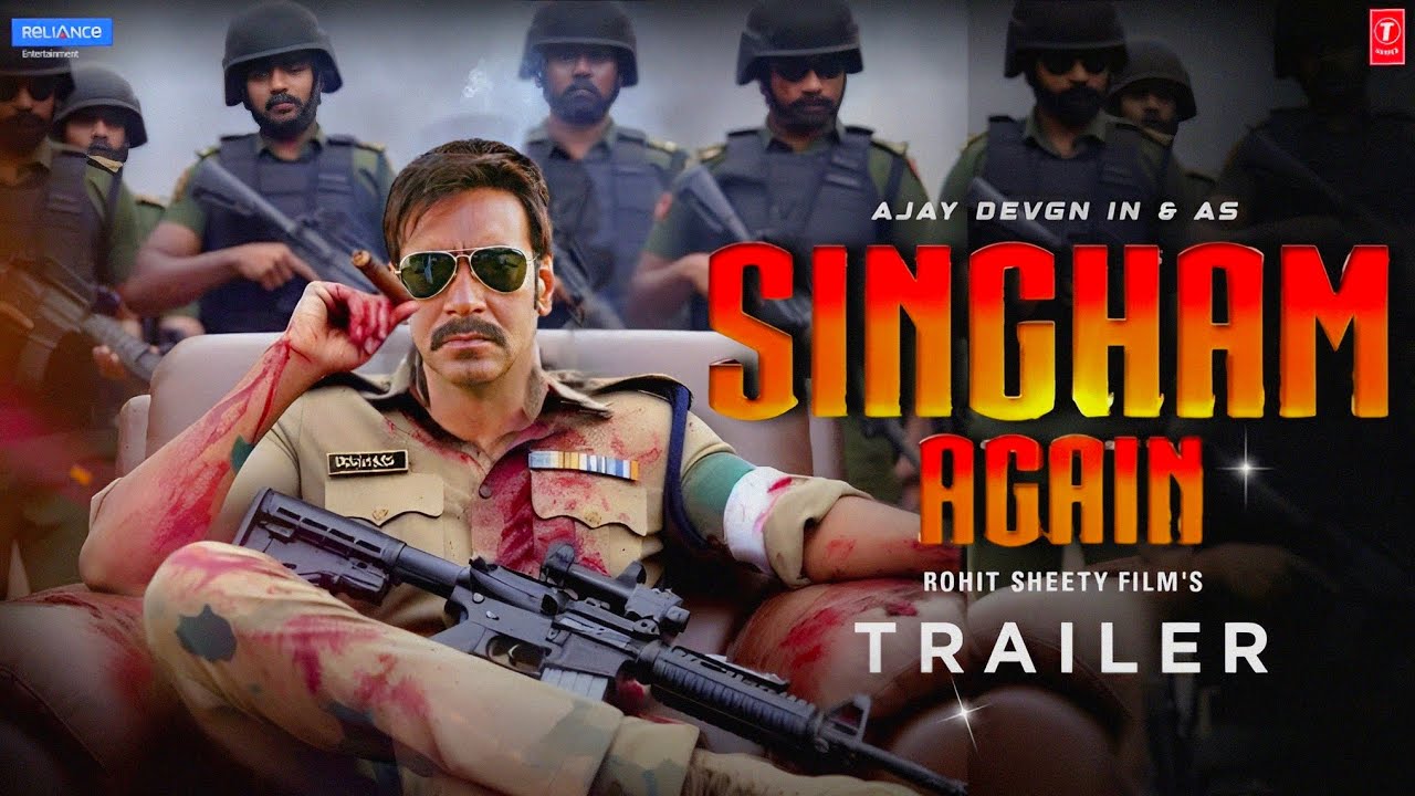 Singham Again Official Trailer | Update | Ajay Devgn | Kareena Kapoor | Singham again Teaser ...