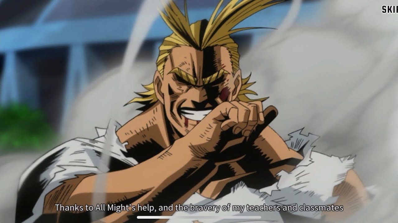 MY HERO ACADEMIA: The Strongest Hero Eps #11 (Mobile)- All Might vs ...