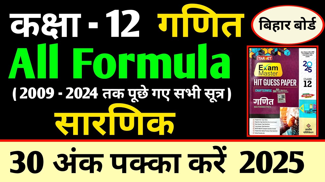 Class 12 Math All Formula 2025 Determinants All Formula 2025 12 Class 12 Math All Formula 2025 Determinants All Formula 2025 12