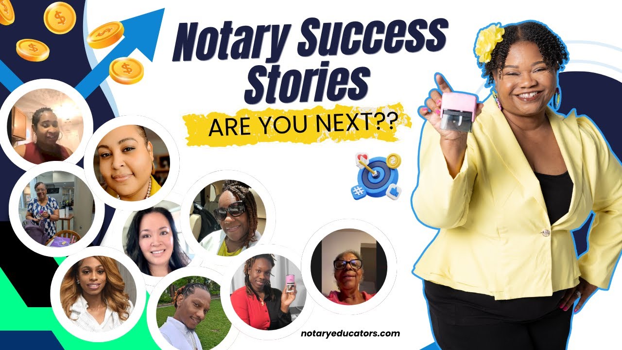 Start A Notary Business Best Notary Training Mentor Success/ Field ...
