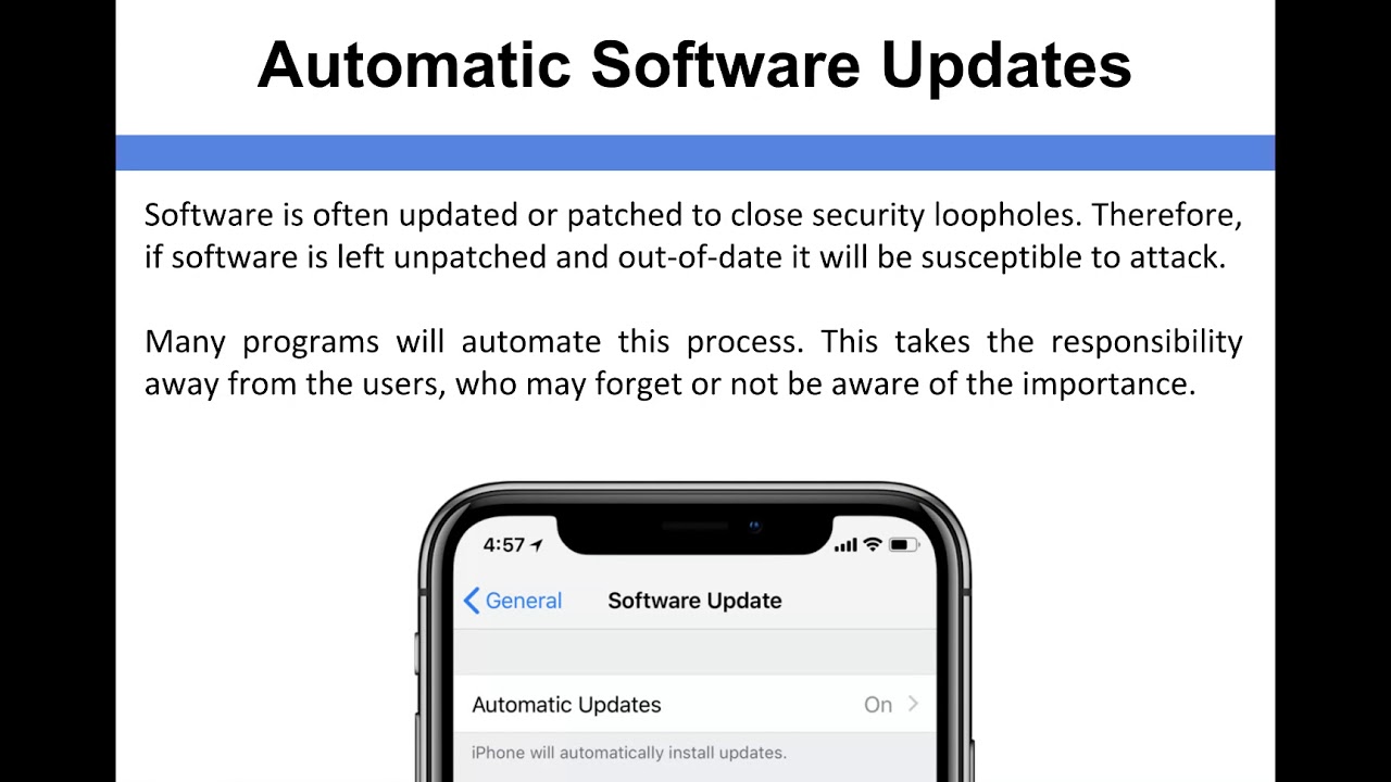 Network Security - Automatic software updates - YouTube